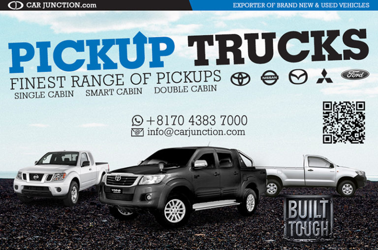 New and Used Single, Smart and Double Cab Pickup Trucks for Pakistan ...